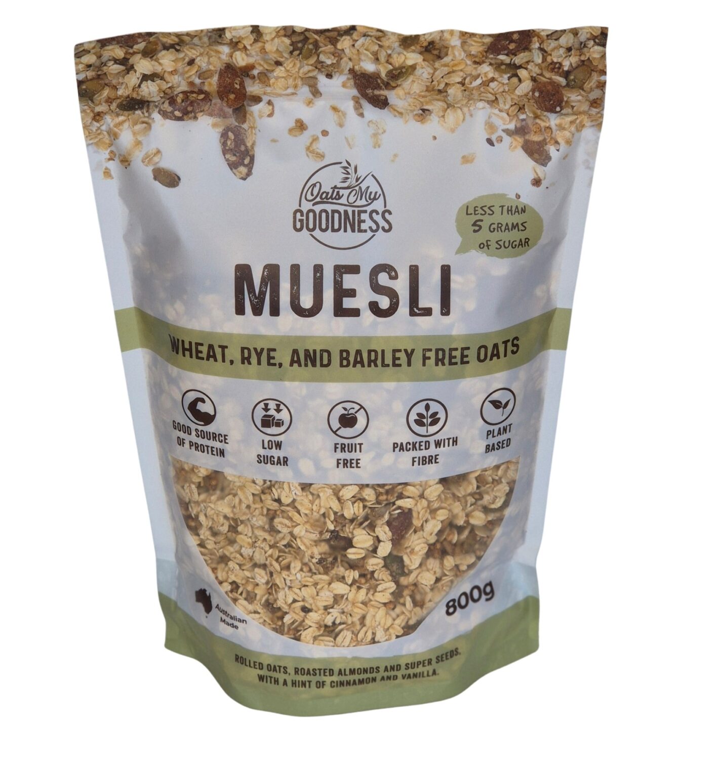 Muesli 800g - Oats My Goodness